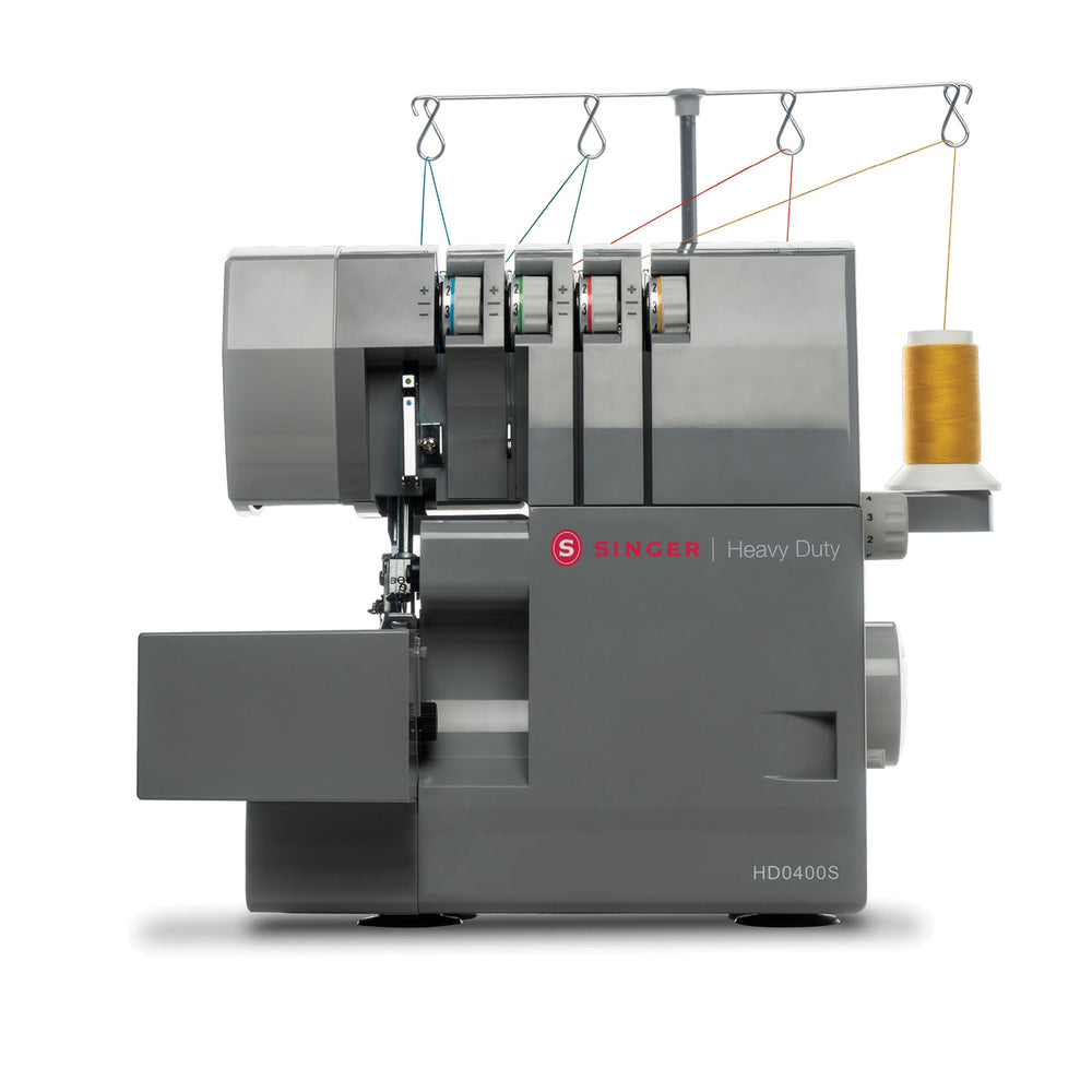 Singer Heavy Duty HD0405S Overlocker – 2/3/4 Thread Stitches & Heavy ...