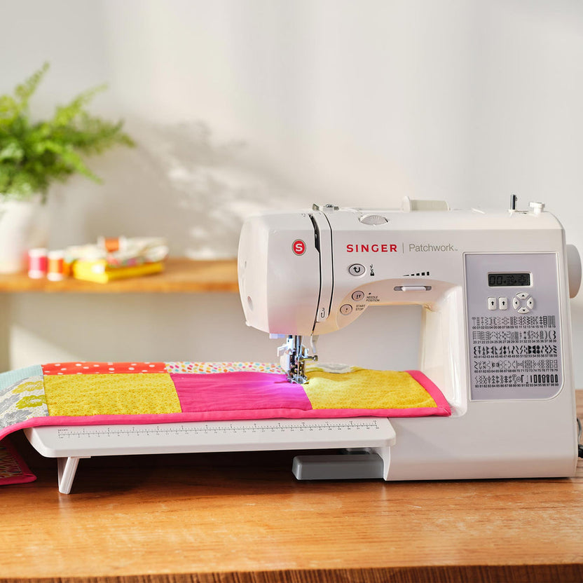 Singer Patchwork 7285Q Sewing Machine – 100 Stitches, Quilting Features ...